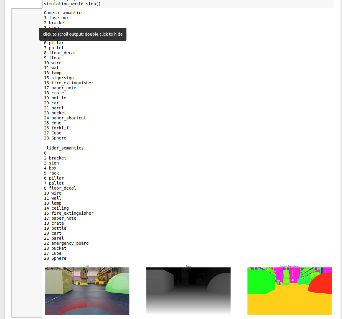 False semantic data for lidar range sensor - Isaac Sim - NVIDIA Developer Forums