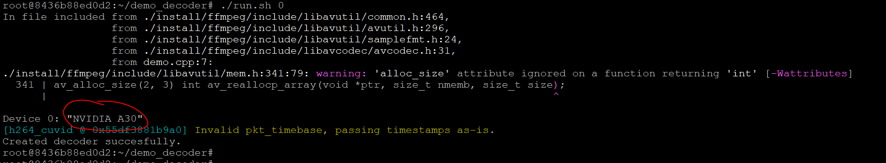 H264 Decoding Error With Cuda 114 Video Processing And Optical Flow