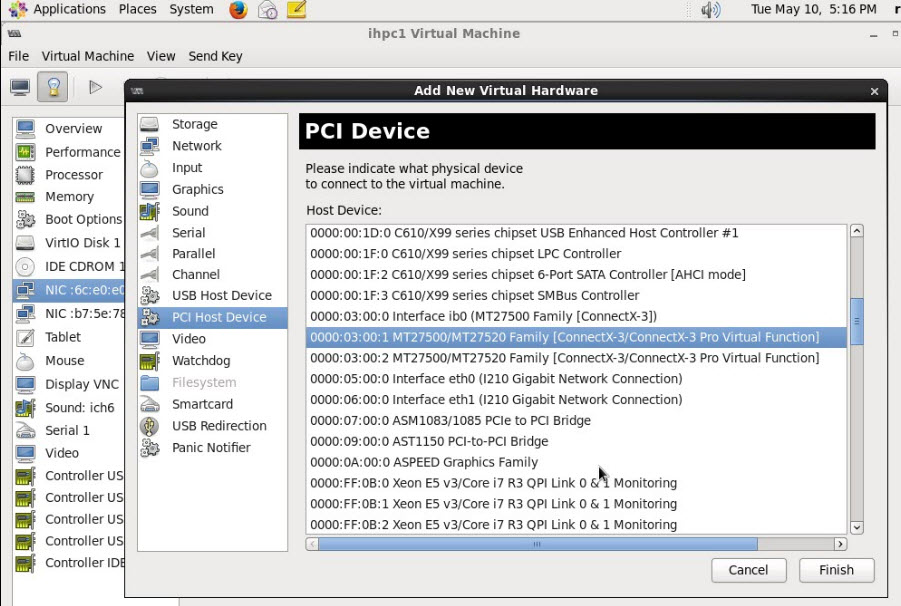 How to configure infiniband connectX-3 on to Kernel based Virtual Machine (KVM) - NVIDIA ...