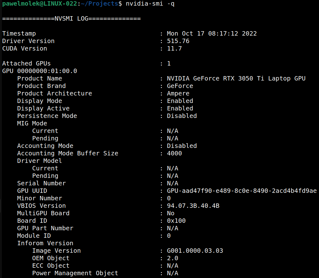 RTX 3050 UBUNTU 22.04 Laptop lag non-stop on with normal work - Linux - NVIDIA Developer Forums