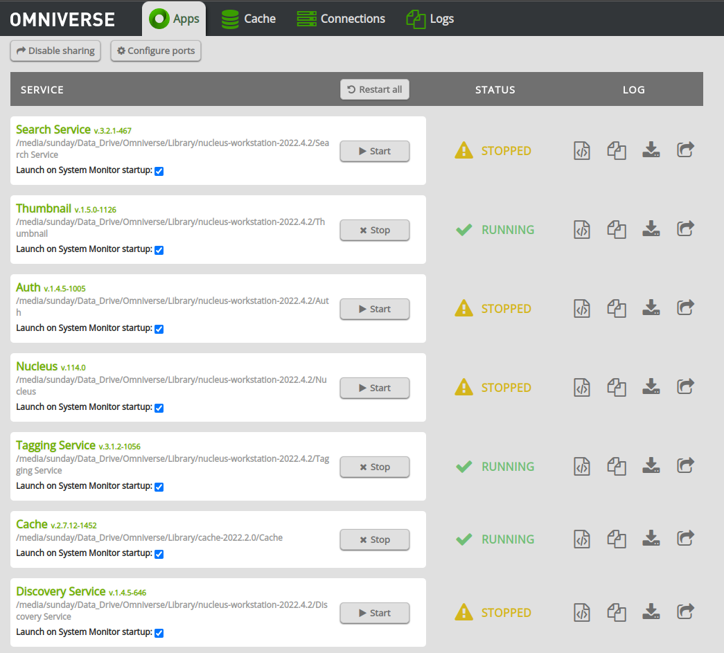 Omniverse back-end services not running - Nucleus Workstation - NVIDIA Developer Forums