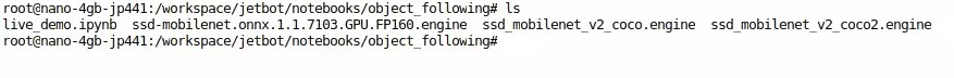 Engine File From Detectnet Jetson Inference Cannot Be Used In Object Following Jetson Nano