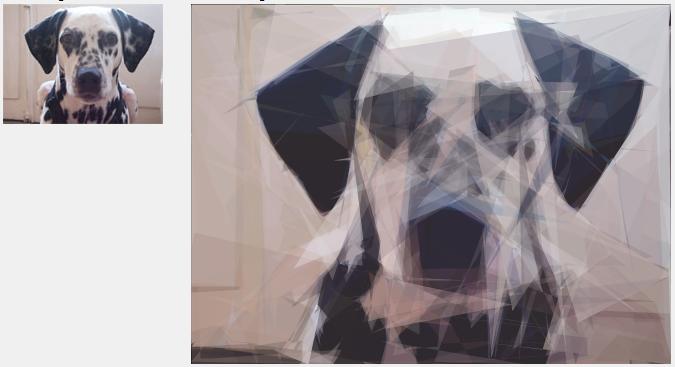 "Genetic" image compression using transparent polygons a hot candidate ...