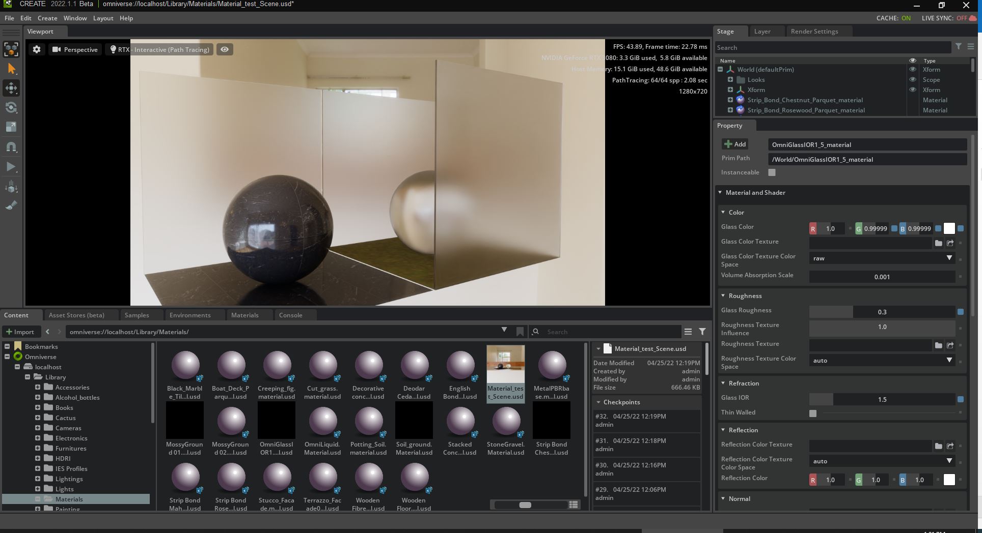 Is translucent glass in RTX-real time renderer possible? - Samples & Examples - NVIDIA Developer ...