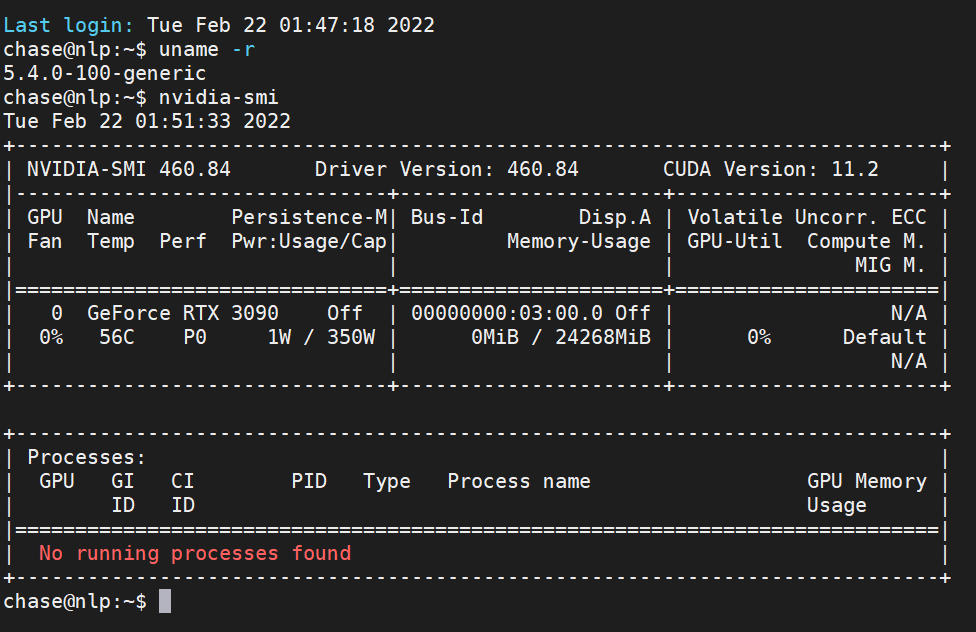 Nvidia smi No Devices Were Found VMWare ESXI Ubuntu Server 20 04 03 With RTX3070 Linux 