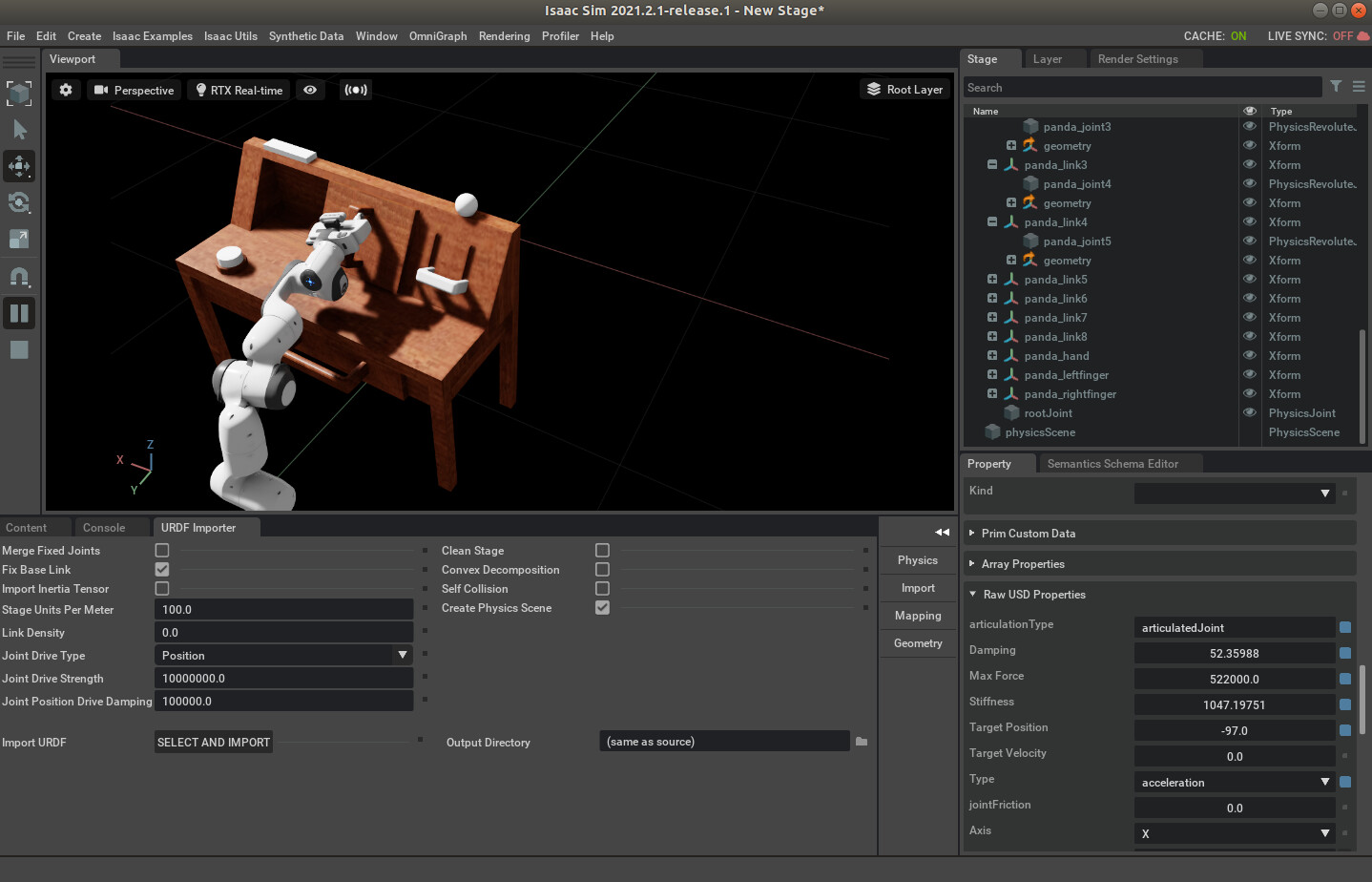 Importing Articulated Object URDF fails - Fatal error - Isaac Sim - NVIDIA Developer Forums