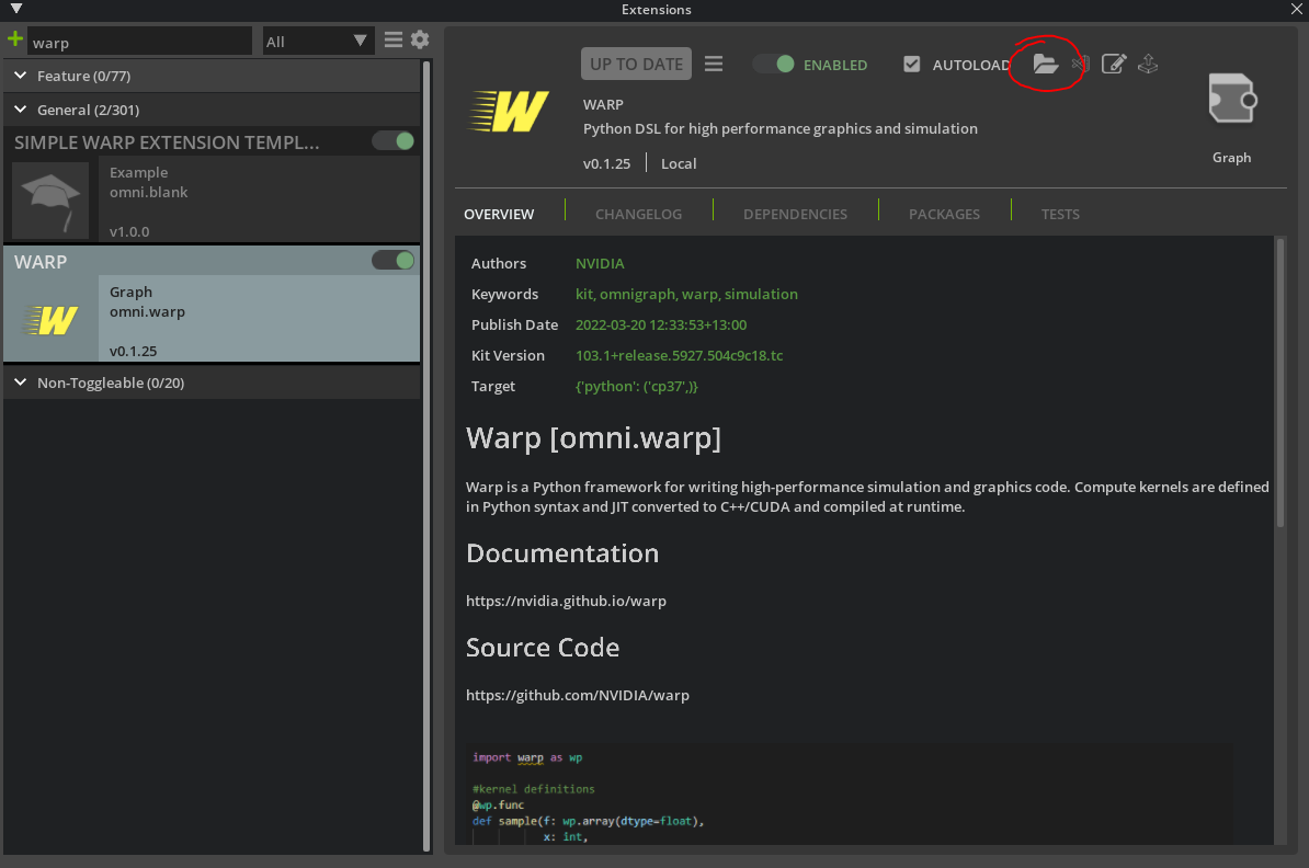 Can I bake warp simulation? - Samples & Examples - NVIDIA Developer Forums