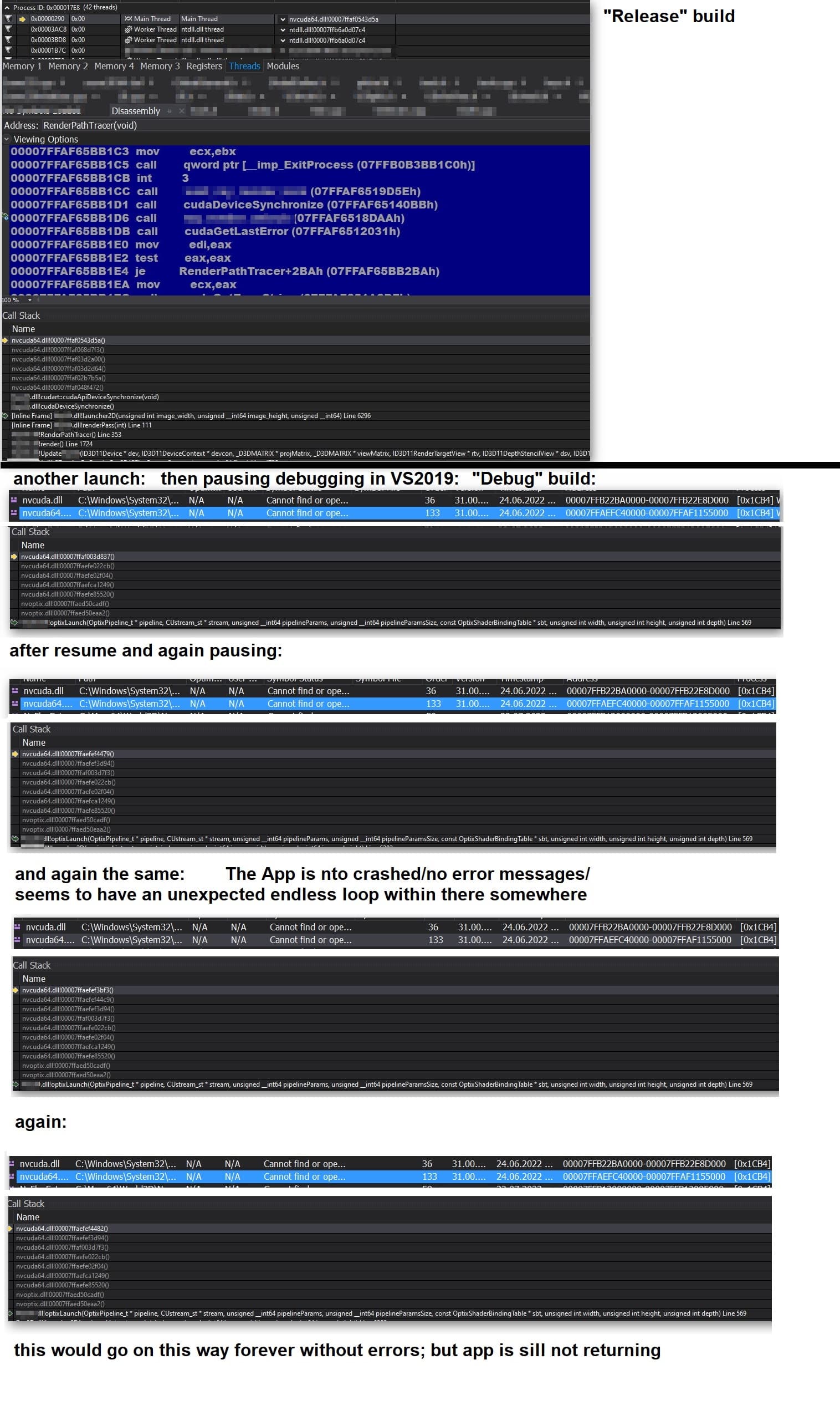 Undefined Behaviour Solved But Root Cause Unclear - OptiX - NVIDIA Developer Forums
