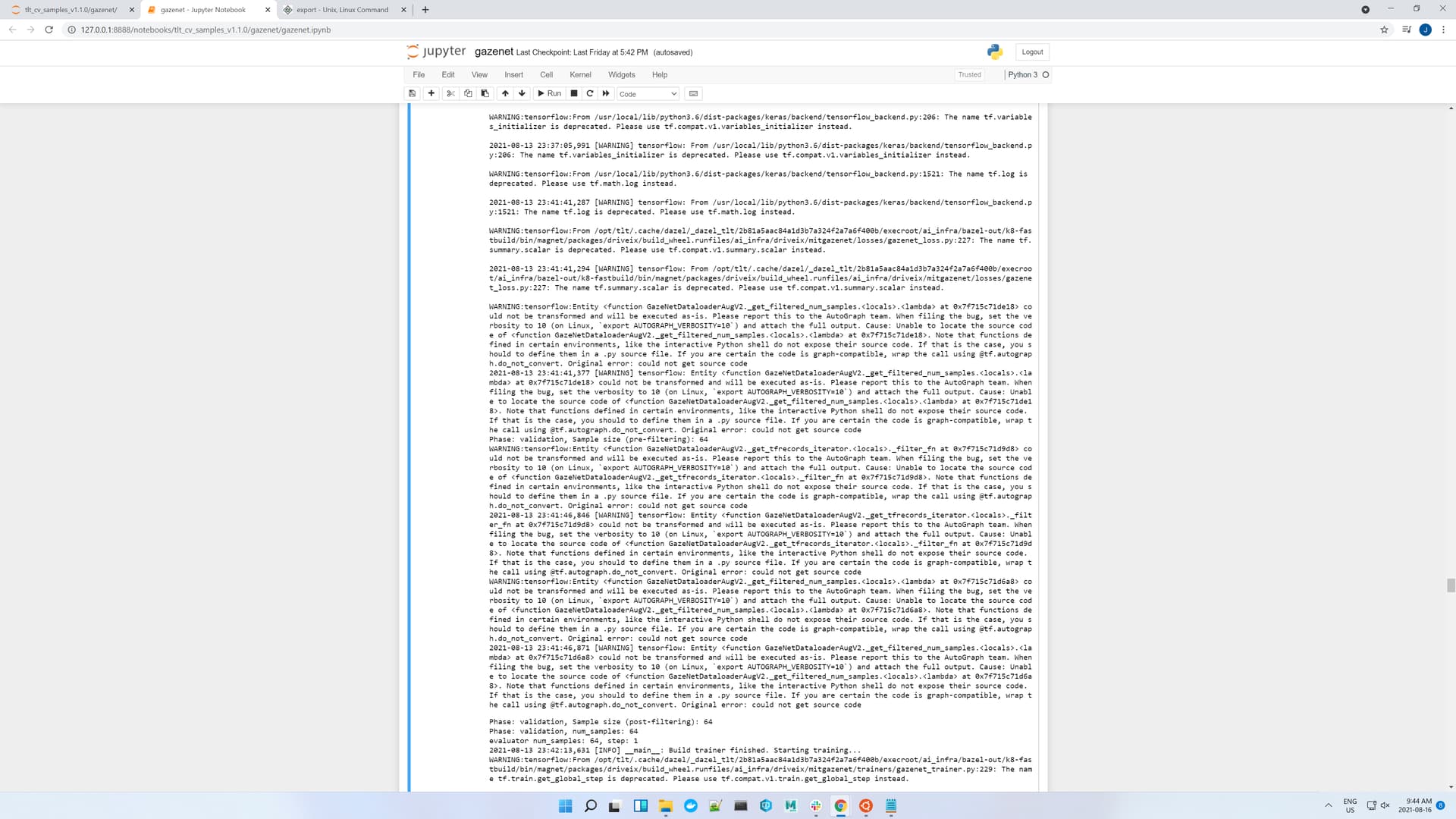 Gazenet Example Inference Result - TAO Toolkit - NVIDIA Developer Forums