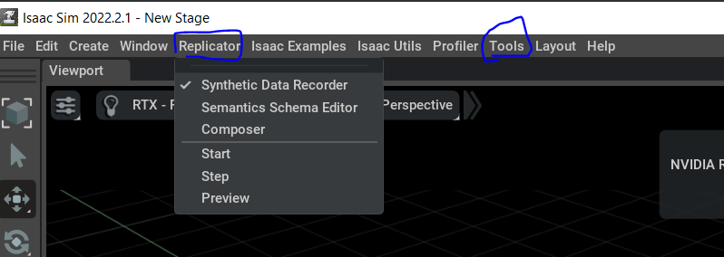 Synthetic Data menu not available in Isaac Sim 2022.2.0 - Isaac Sim - NVIDIA Developer Forums