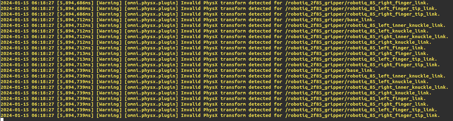 Mimic Joint Tag Issues in URDF Importer for Robotiq 2F85 Gripper ...
