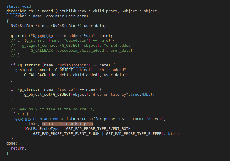 Seek_decode callback not called - DeepStream SDK - NVIDIA Developer Forums Seek_decode callback not called - DeepStream SDK - NVIDIA Developer Forums
