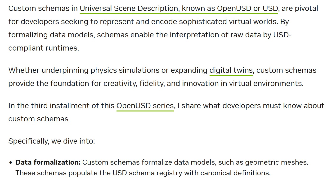 New Video Representing Data With Openusd Custom Schemas Technical Blog Nvidia Developer Forums