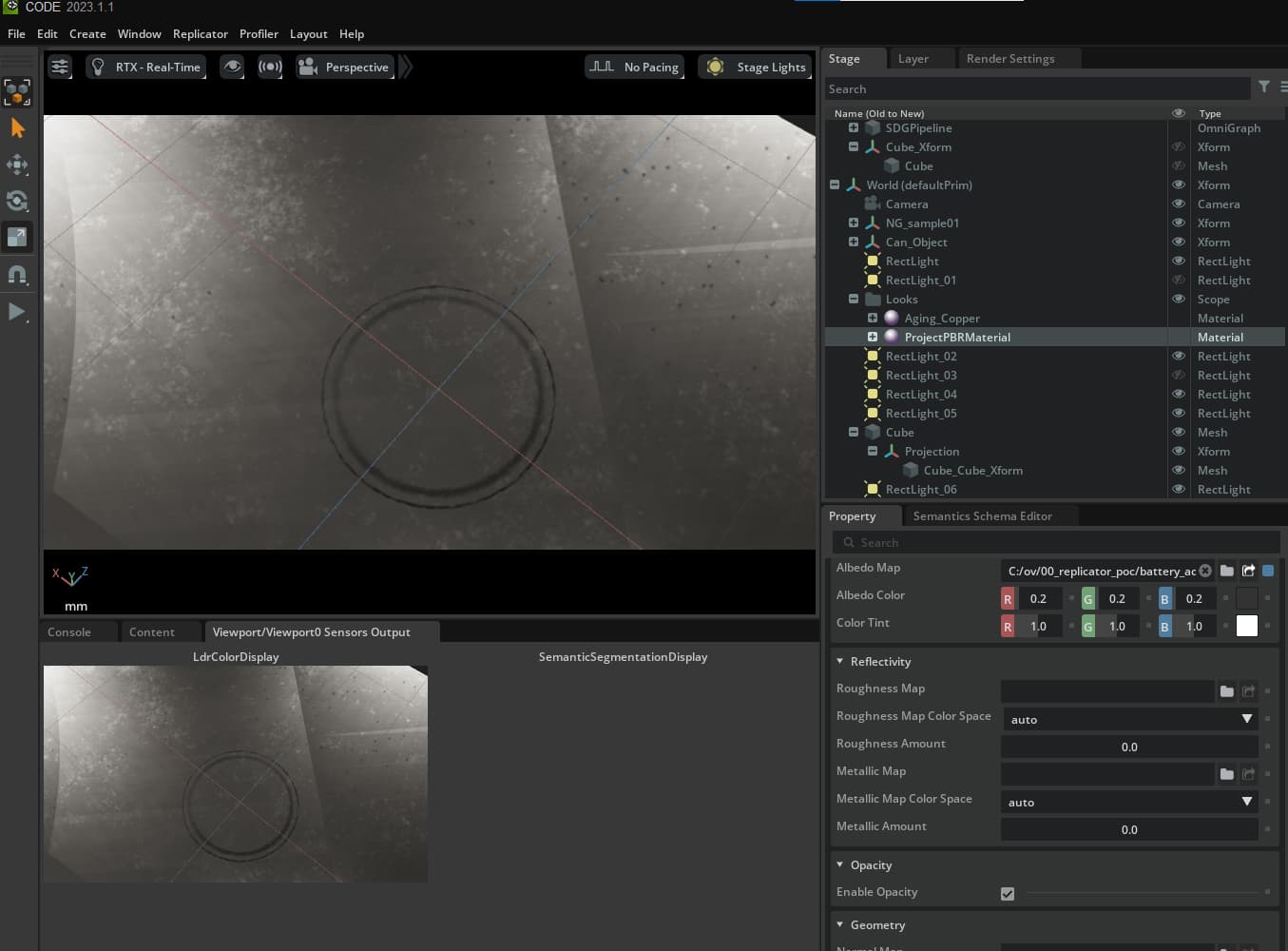 Data annotation (segmentation, bounding box) for defects with non-opaque (Opacity