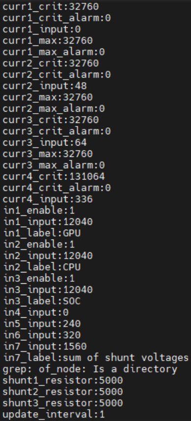 Subdirectory to execute "in_power0_input" inaccessible? - Jetson AGX Xavier - NVIDIA Developer ...