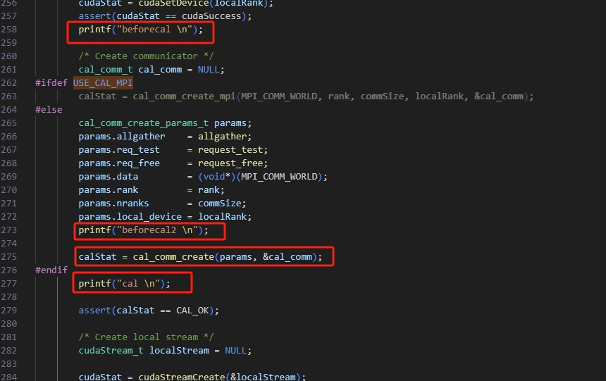 Hang At The Calcommcreate Function While Running An Example With Cusolvermp Gpu Accelerated