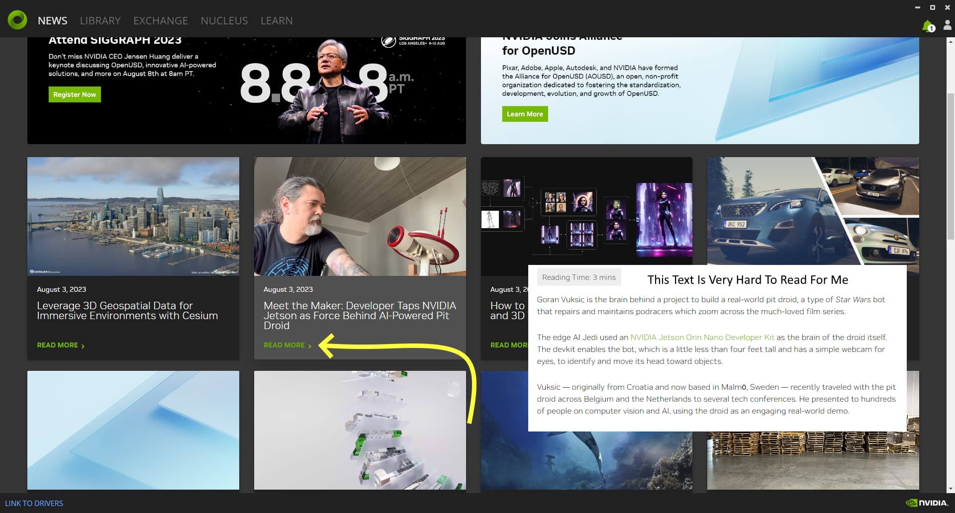 Omniverse Launcher News Doesn't Open To A Browser - Samples & Examples - NVIDIA Developer Forums