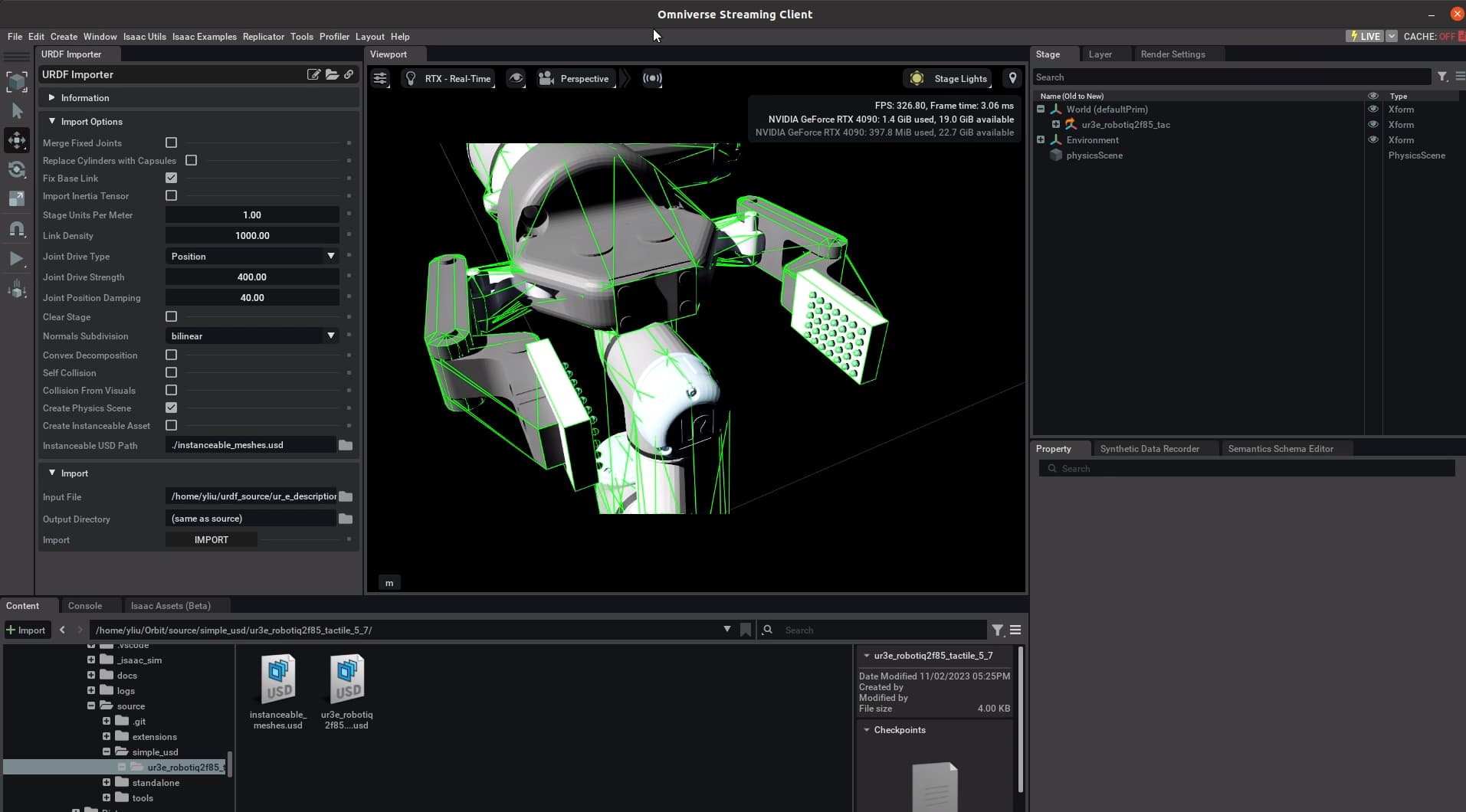 How to enable gripper's collision - Isaac Sim - NVIDIA Developer Forums