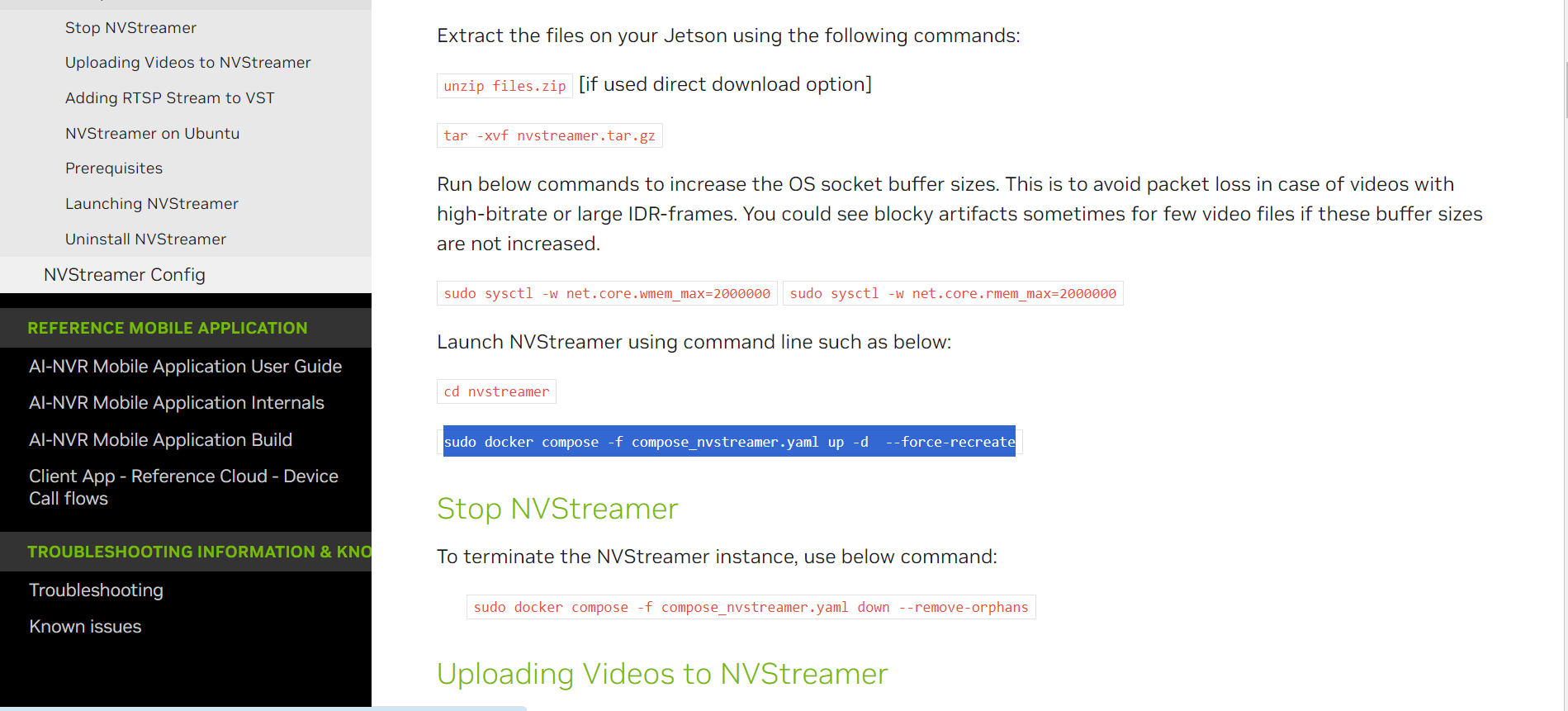 NVStreamer Setup issue - Metropolis Microservices for Jetson - NVIDIA Developer Forums