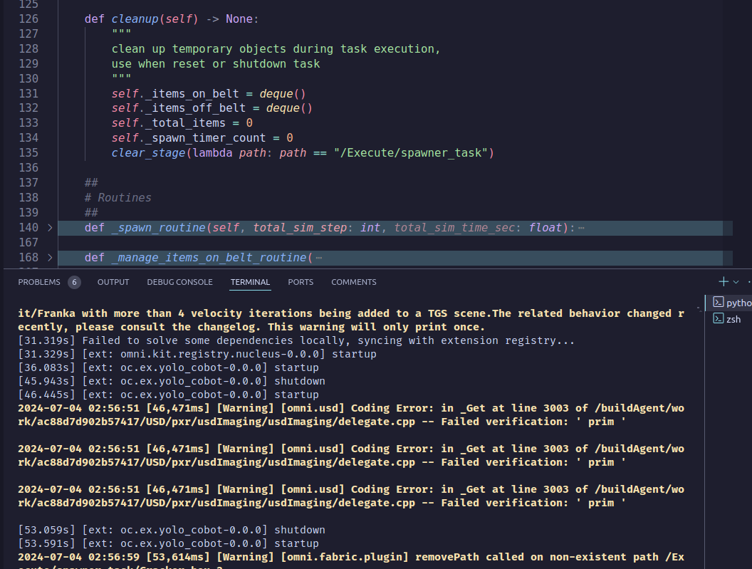 Logs Are Flooded With The Delegate Cpp Failed Verification Prim Isaac Sim Nvidia