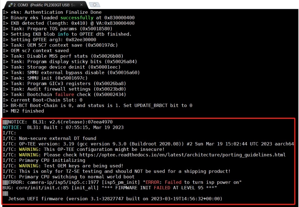 Uefi卡死问题 - Jetson AGX Orin - NVIDIA Developer Forums