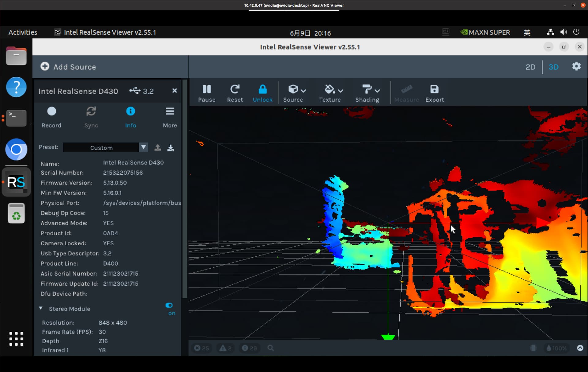 Can't use the realsense viewer inside the docker - Isaac ROS - NVIDIA Developer Forums