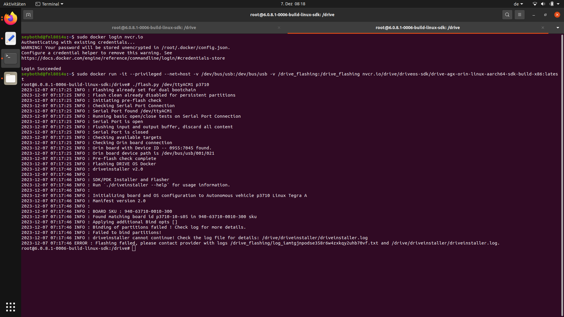Error When Trying To Run Precompiled Samples From Driveworks Sdk Reference Page 2 Drive Agx