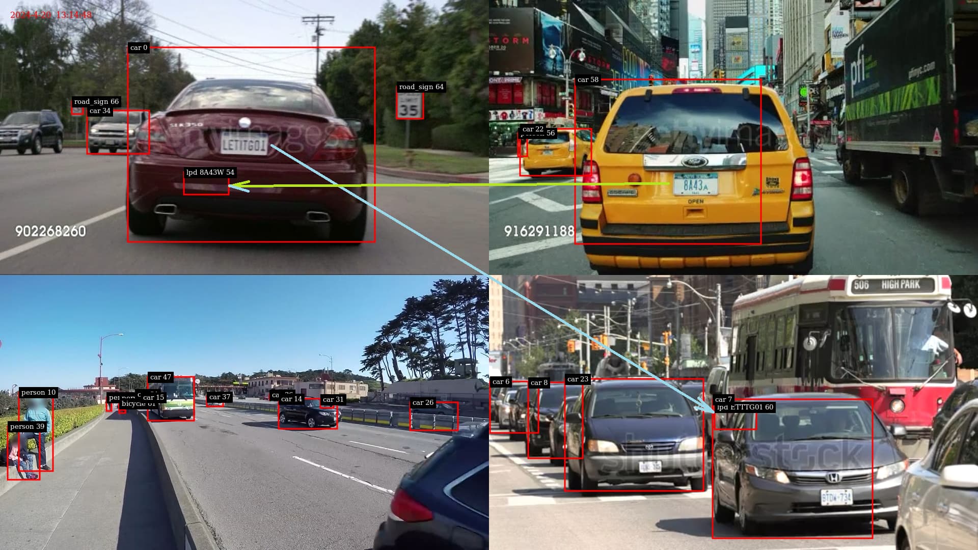 Metamux adding license-plate detection metadata to the wrong stream ...
