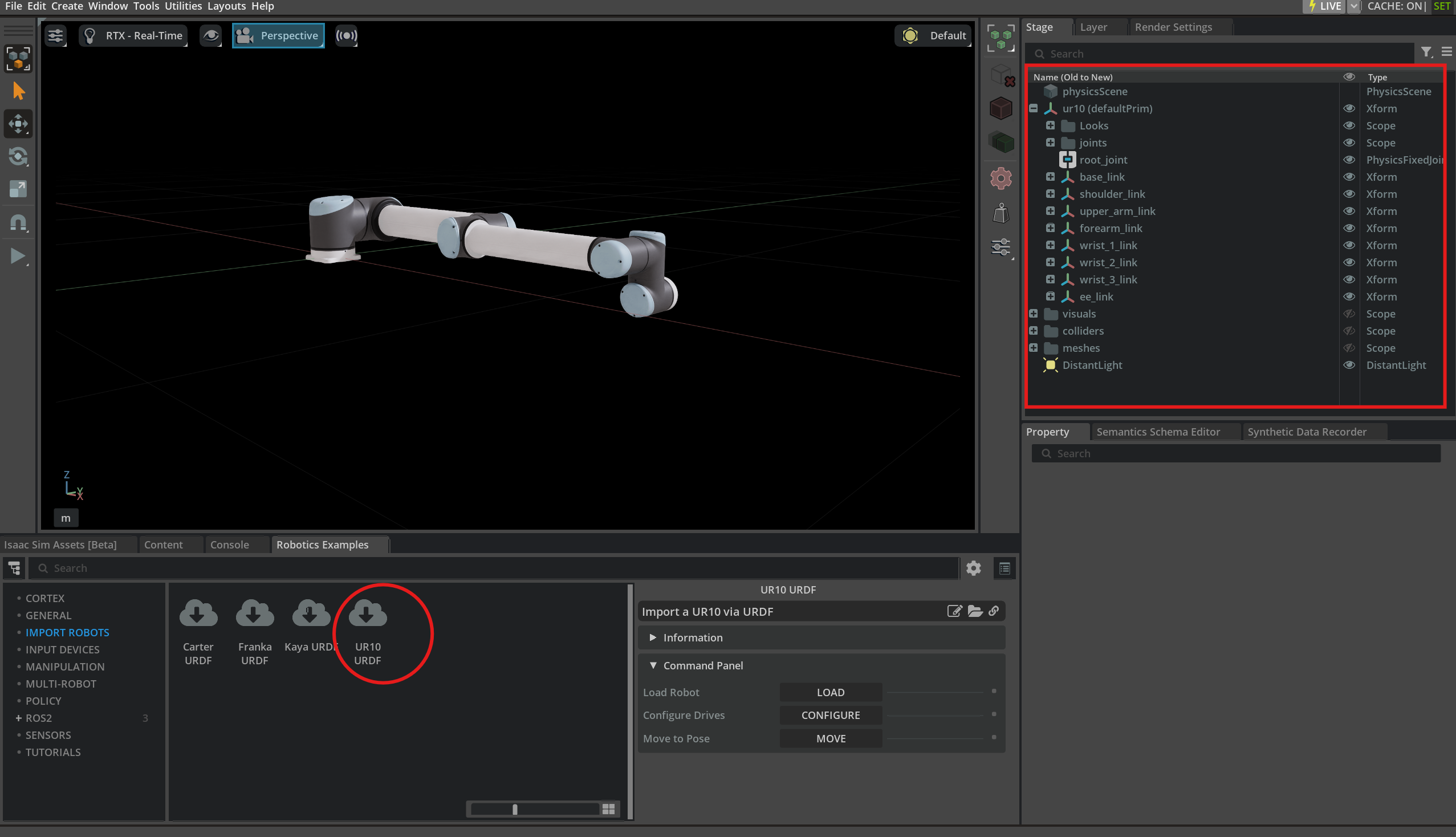 Is this a common structure for a Robot Imported through and URDF? - Isaac Sim - NVIDIA Developer ...