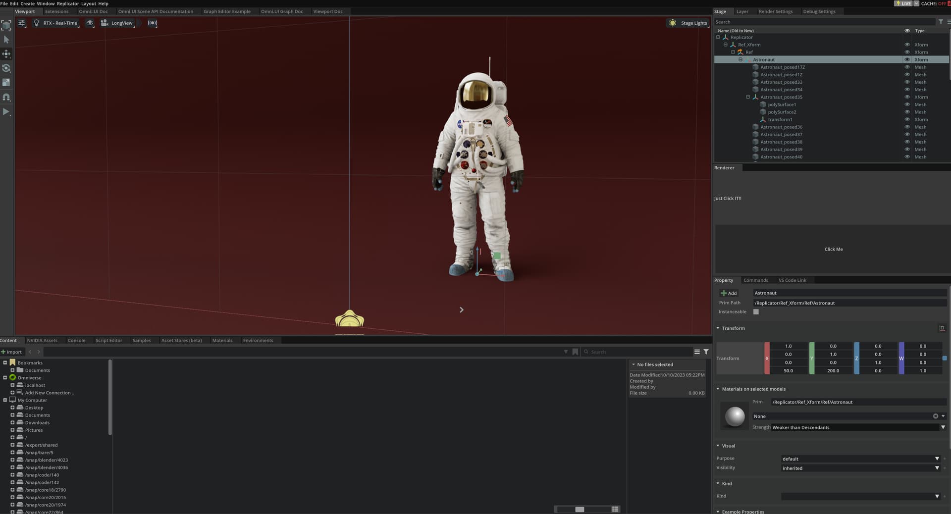 Spaghettifing The Astronaut Synthetic Data Generation Sdg Nvidia Developer Forums