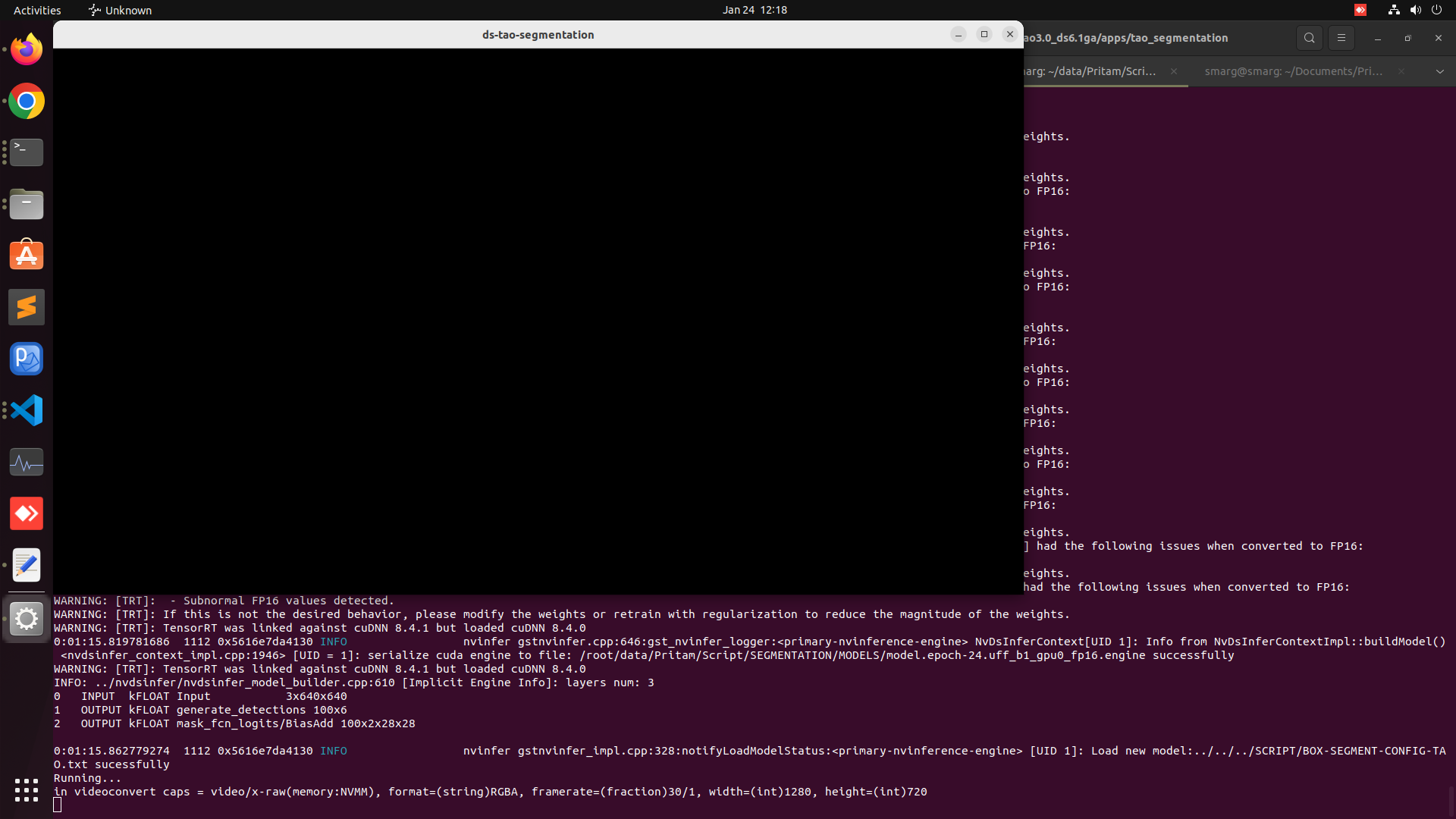 Run Inference On Video Files Using Maskrcnn Tao Toolkit Nvidia Developer Forums