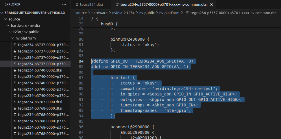 Enabling HTE timestamping on Jetson AGX Orin - Jetson AGX Orin - NVIDIA Developer Forums