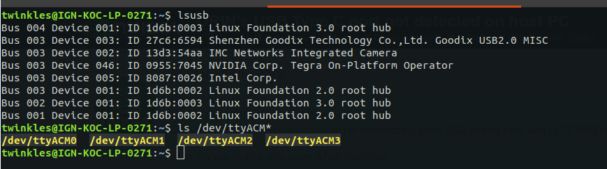 ORIN's USB Type C port not detected on host PC - DRIVE AGX Orin General ...