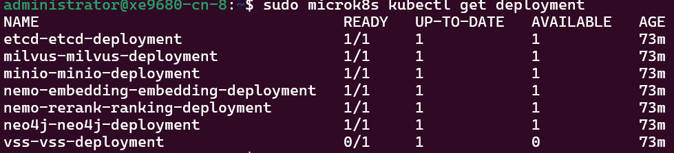 VSS Blueprint Helm Installation- Nemo embedding pod failure - Visual AI Agent - NVIDIA Developer ...