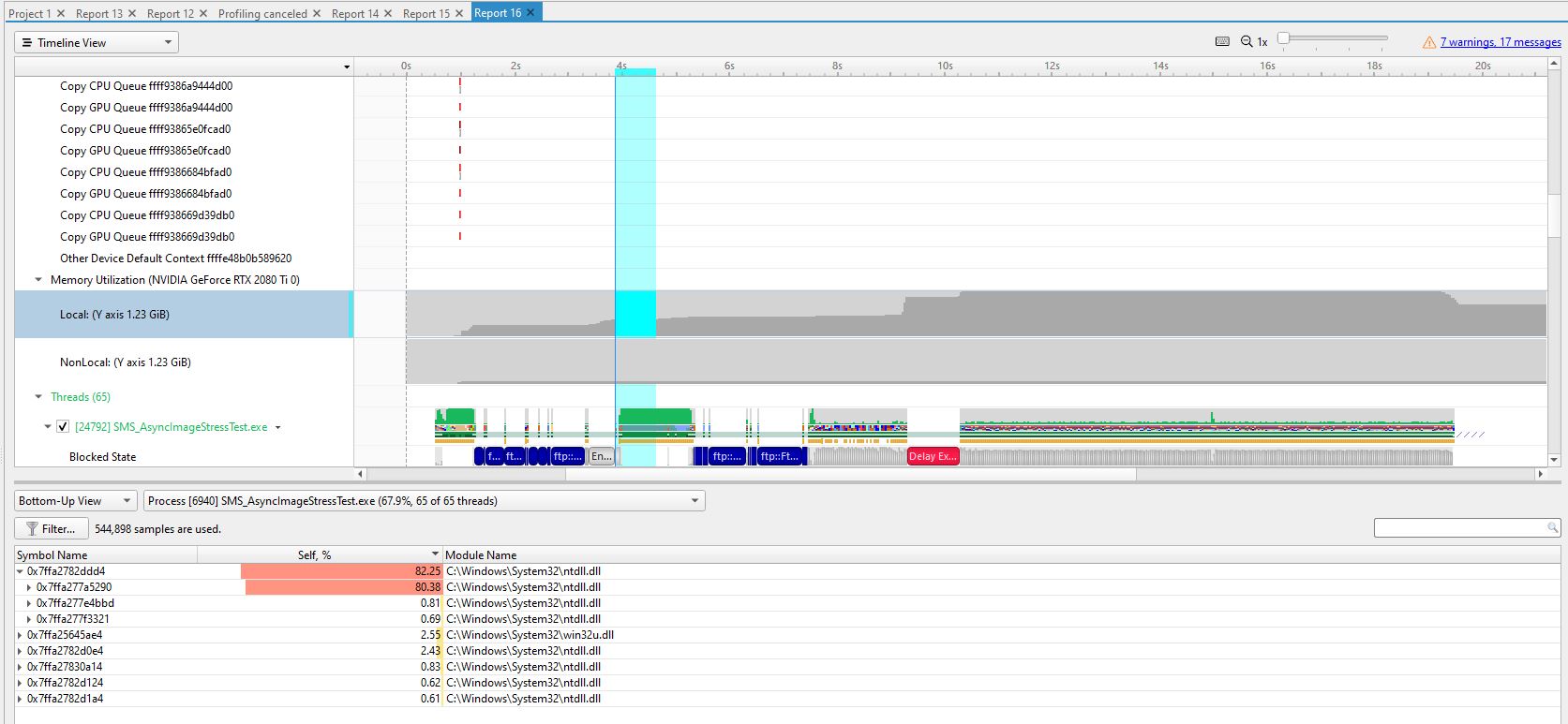 Nsight System Shows Blocked State Profiling Linux Targets Nvidia Developer Forums