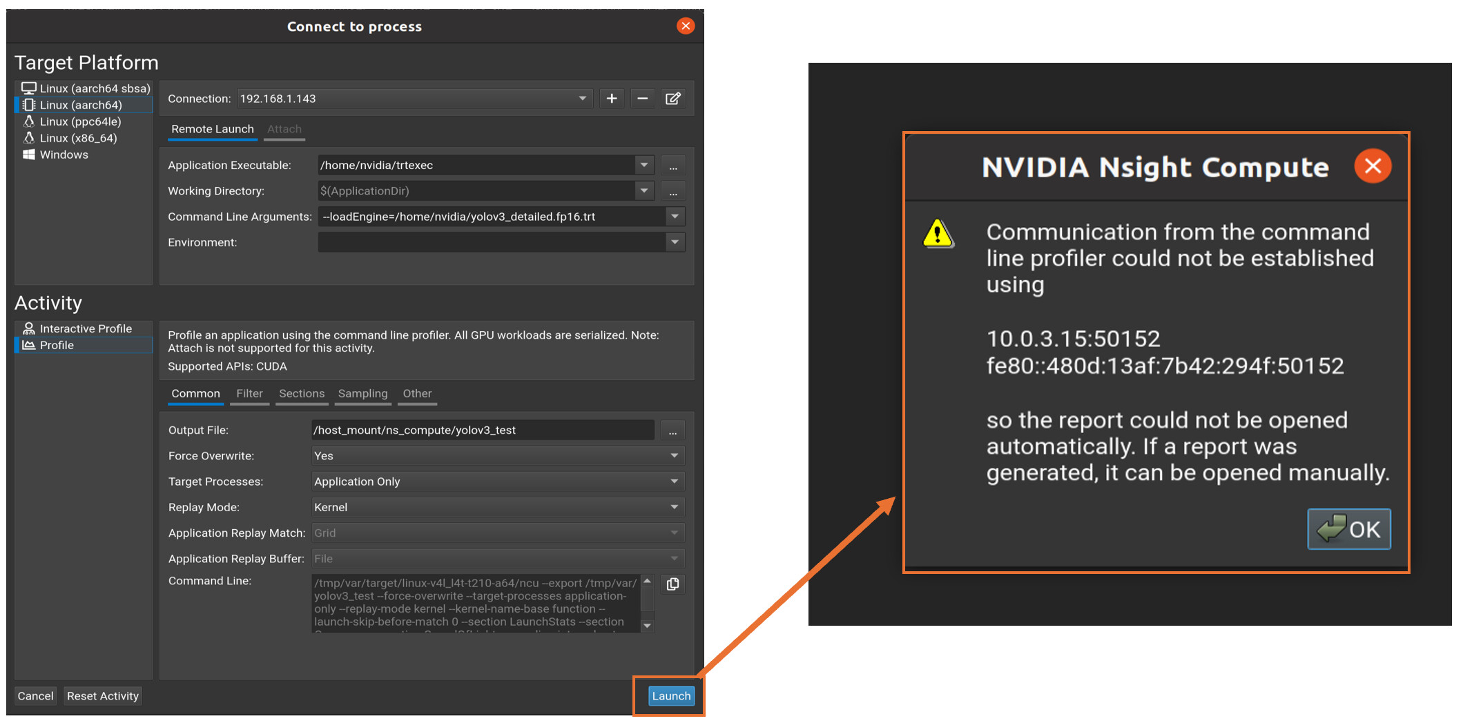 [Qusetion]Use nsight compute on DriveOS Orin 6.0.9.0 - DRIVE AGX Orin General - NVIDIA Developer ...