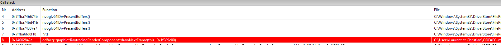 The driver crash with my raytracing compute shader - OpenGL - NVIDIA Developer Forums
