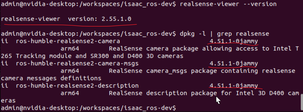 Can't use the realsense viewer inside the docker - Isaac ROS - NVIDIA Developer Forums