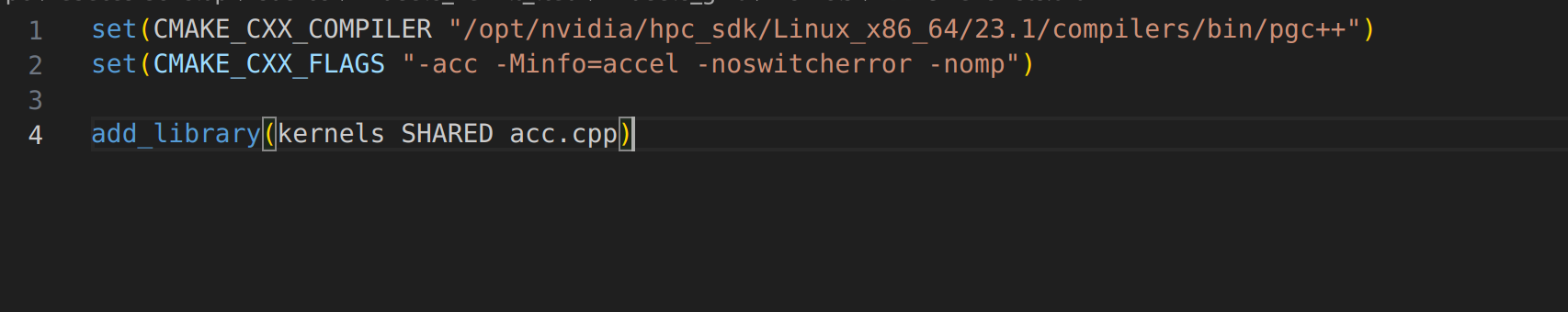 Nvc++ OpenACC runtime segfaults if Intel MKL (numpy) is already loaded - nvc, nvc++ and ...