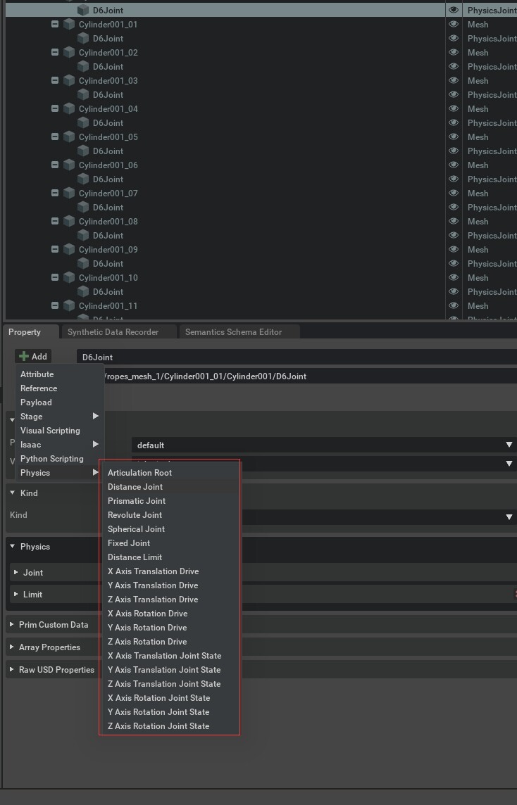 How to simulate "wires" with a physical system? - Isaac Sim - NVIDIA ...