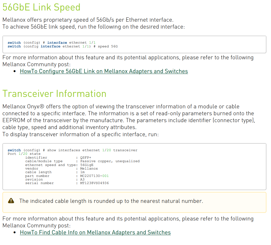 SN3700 and 56GbE - Ethernet Switches - NVIDIA Developer Forums