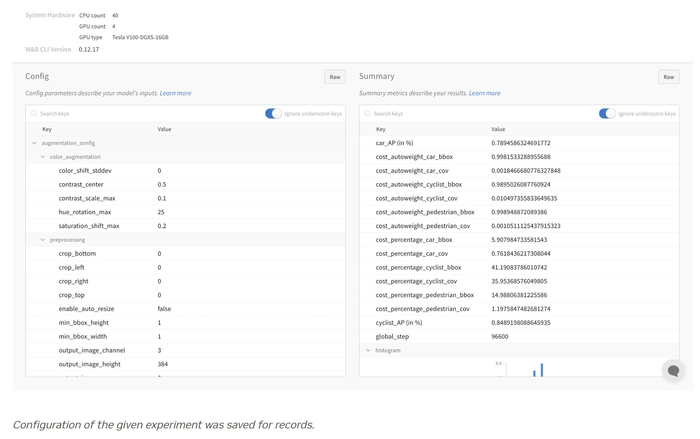 Config file is not saved on wandb - TAO Toolkit - NVIDIA Developer Forums