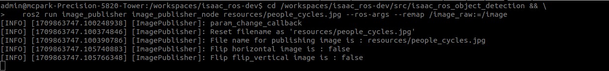 Can't start isaac ros yolov8 with Quickstart manual - Isaac ROS - NVIDIA Developer Forums