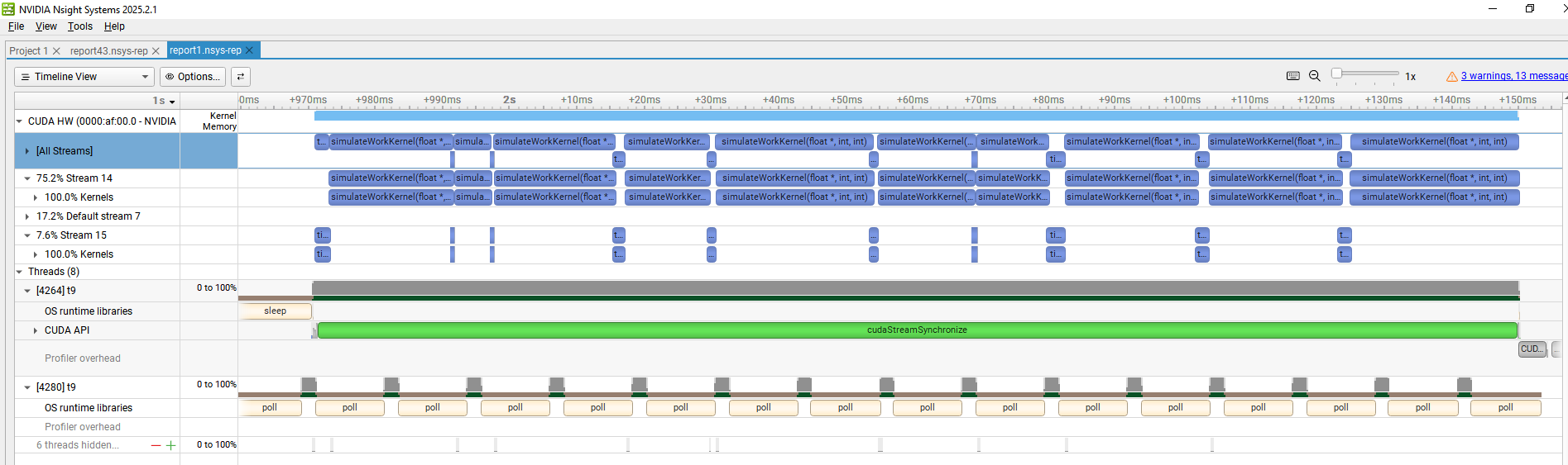 culaunchHostFunc overhead latency usage + CPU->GPU signaling - CUDA Programming and Performance ...