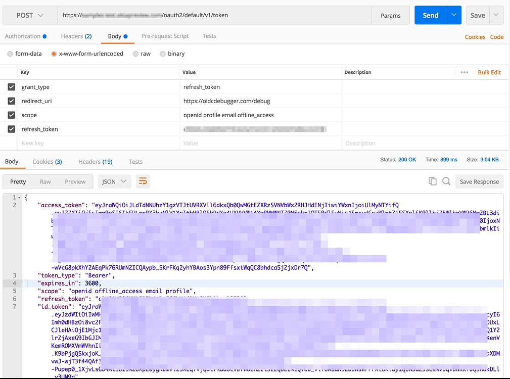 Using postman to get Access Token - OAuth/OIDC - Okta Developer Community