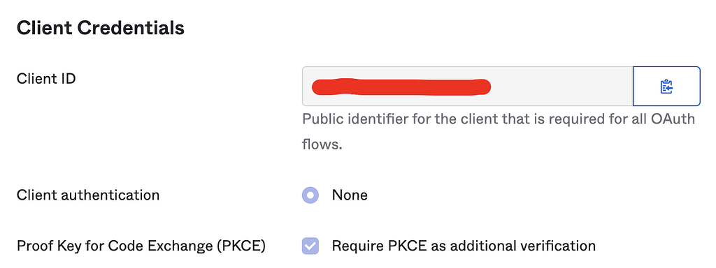 Disable PKCE authentication for SPA OIDC - OAuth/OIDC - Okta Developer ... Disable PKCE authentication for SPA OIDC - OAuth/OIDC - Okta Developer ...