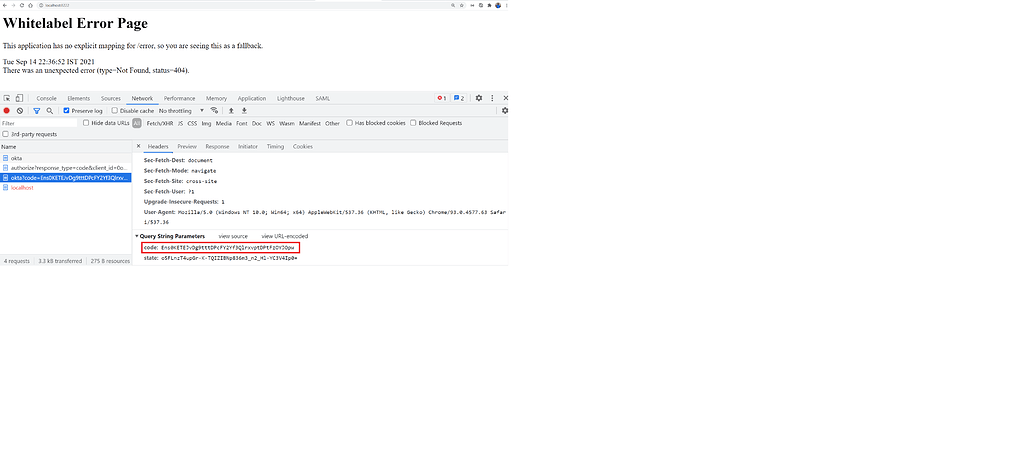 Authorization code grant flow is returning invalid authorization code - Questions - Okta ...