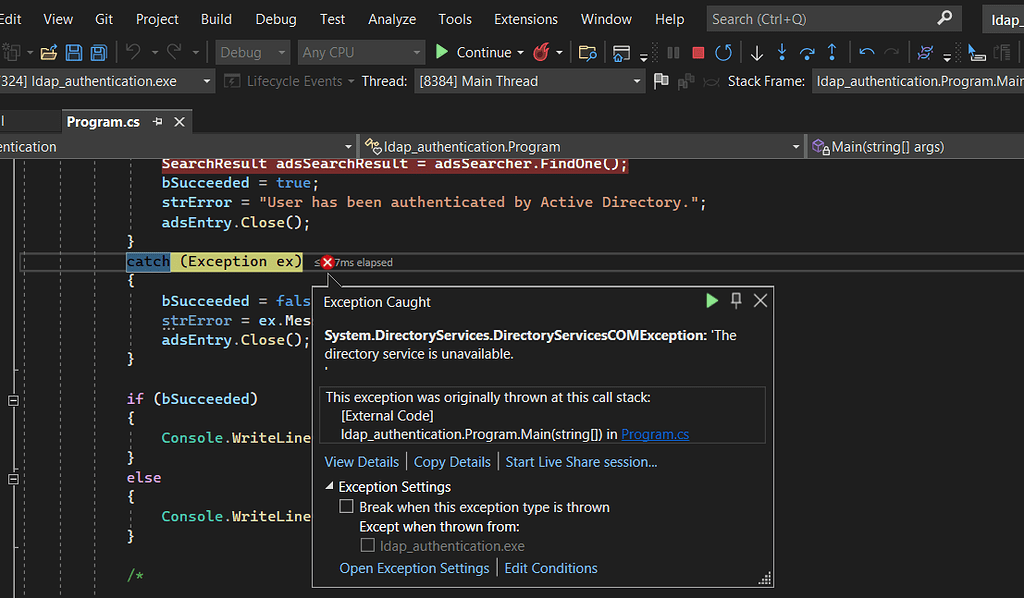 LDAP Okta Authentication using C# code - Questions - Okta Developer Community