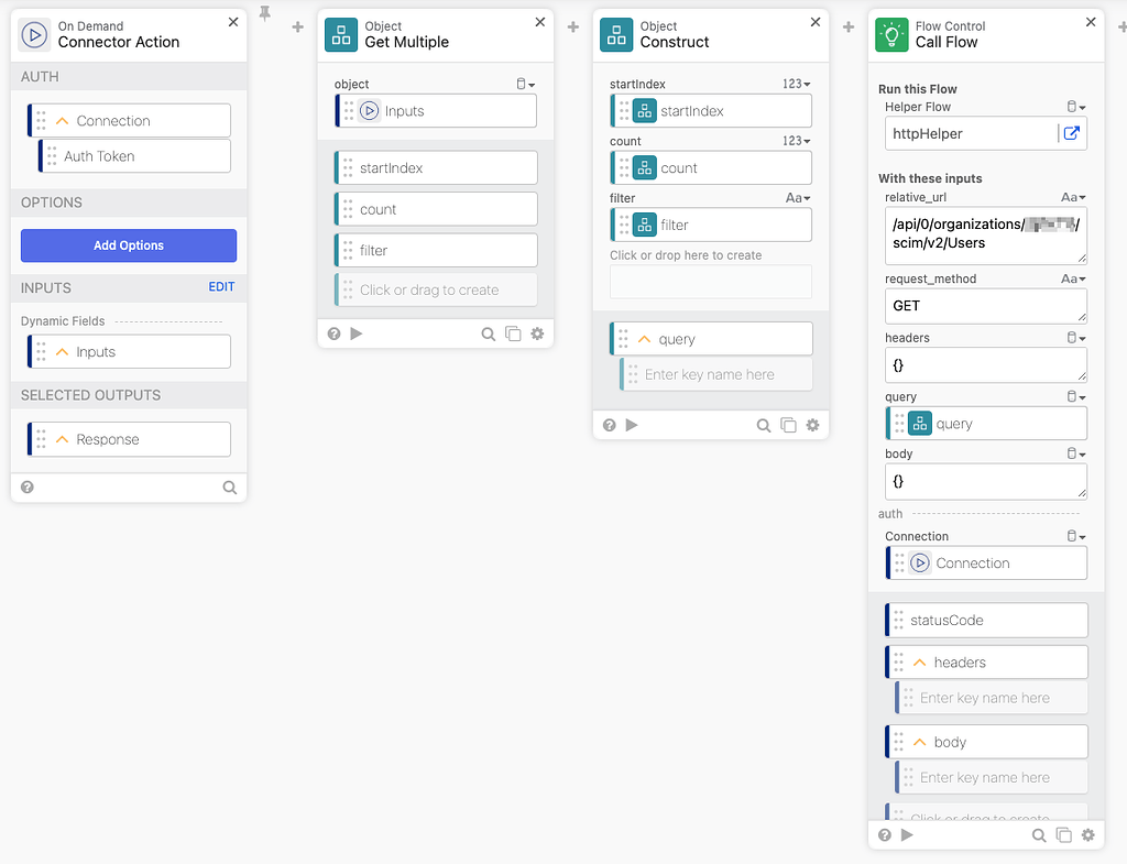 Connector Builder Dynamic Inputs - Workflows - Okta Developer Community