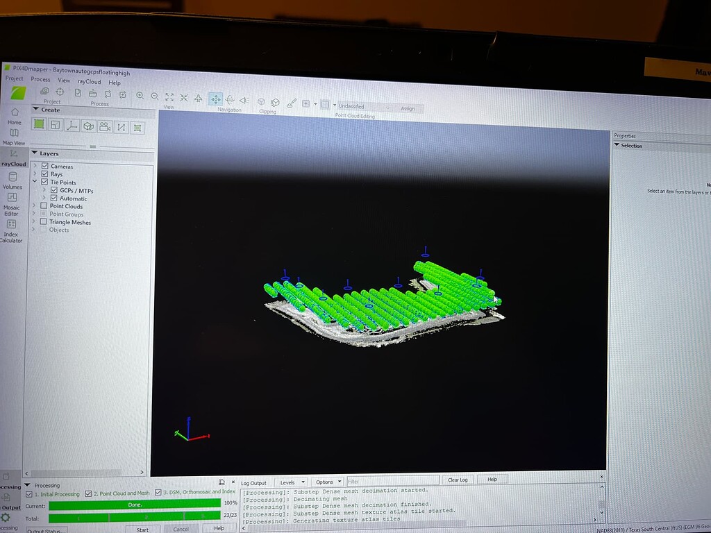 GCPs are higher than ground scan - PIX4Dmapper Questions/Troubleshooting - Pix4D Community